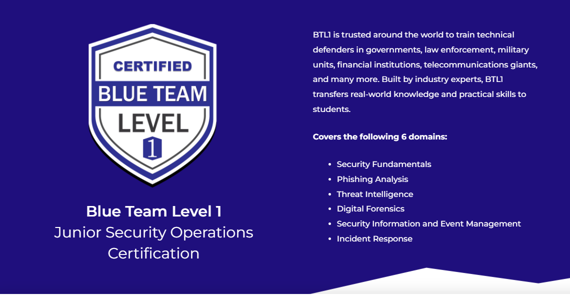 BTL1 so far… – GrumpyVaderCat Security